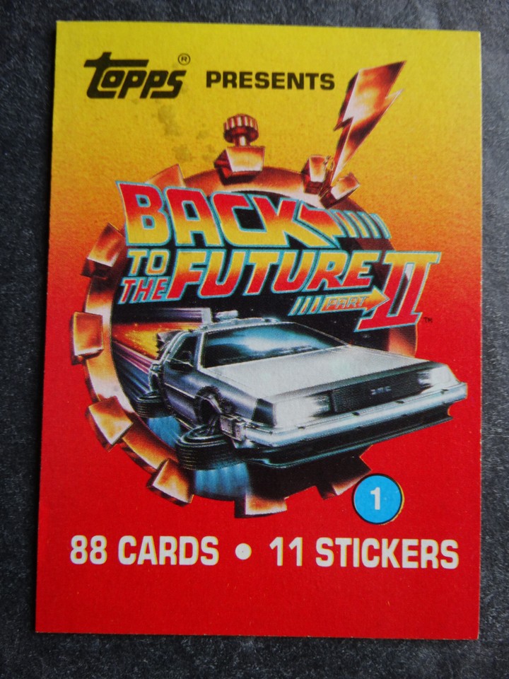 1989 Topps Back to the Future 2 Movie Trading Card Complete Your Set U ...