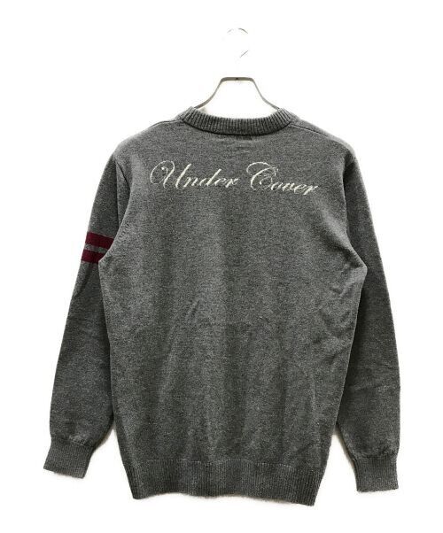 UNDERCOVER x EVANGELION Men's Lilith Cross Knitwear Gray UNDERCOVER x EVANGELION Men's Lilith Cross Knitwear Gray
