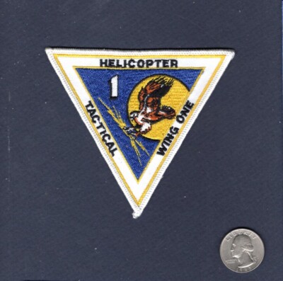 Commander Helicopter Tactical Wing 1 One US Navy Squadron Patch | eBay