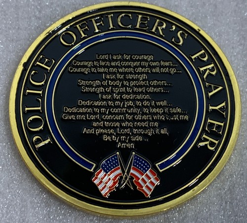 * Policeman Law Enforcement St Michael Catholic /Christian Prayer ...