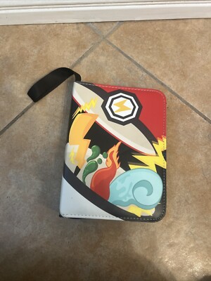 Pokemon Card Binder Holds 440 Standard Cards 55 Removable Sleeves ...