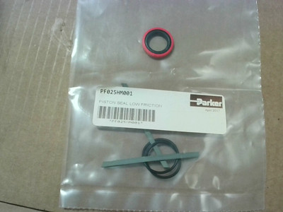 Parker PF025HM001 Low Friction Piston Seal Kit 25mm Bore Buna-N-New No ...