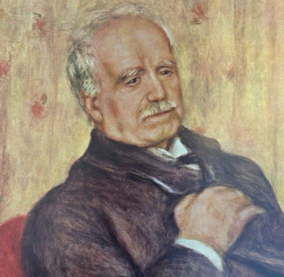 PAUL DURÁND-RUEL 1910 Pierre-Auguste Renoir Fine Art Print 50’s Vintage ...