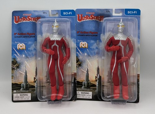 (2) Mego Sci-Fi Ultraman UltraSeven 8" Figure in sealed packs | eBay