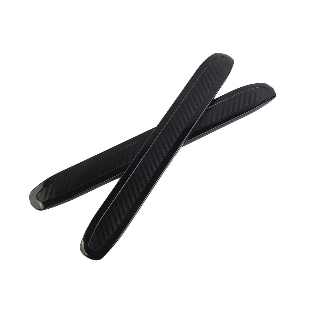 Secure Your Car with Carbon Fiber Corner Bumper Strips Front & Rear Set ...
