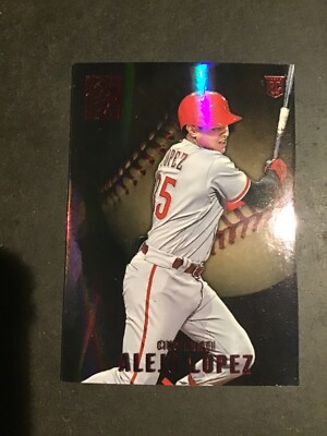2022 Capstone Baseball Alejo Lopez Red Rookie Card Cincinnati Reds | eBay
