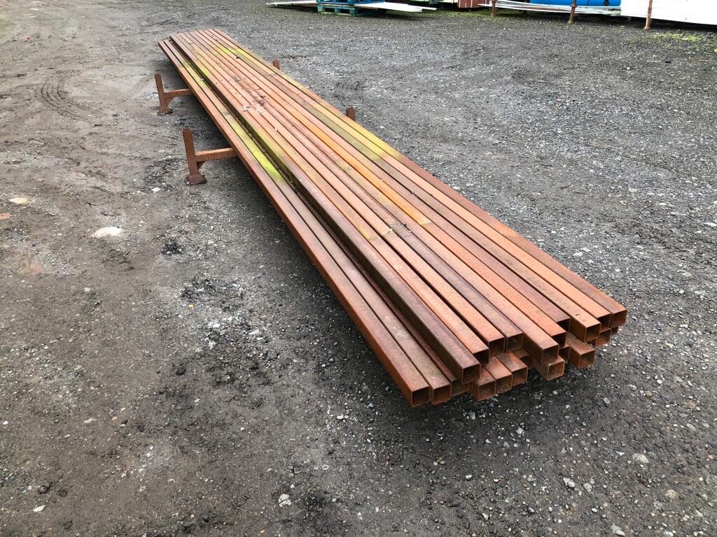 Mild Steel Box Section, Square Box Section, 60mm X 60mm X 3mm Thick ...