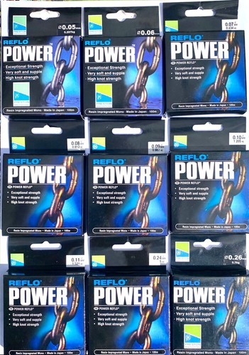 Preston Innovations Reflo Power Resin Impregnated Monofilament Line ...