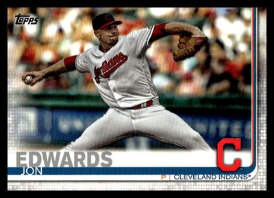 2019 Topps #528 Jon Edwards Cleveland Indians | eBay