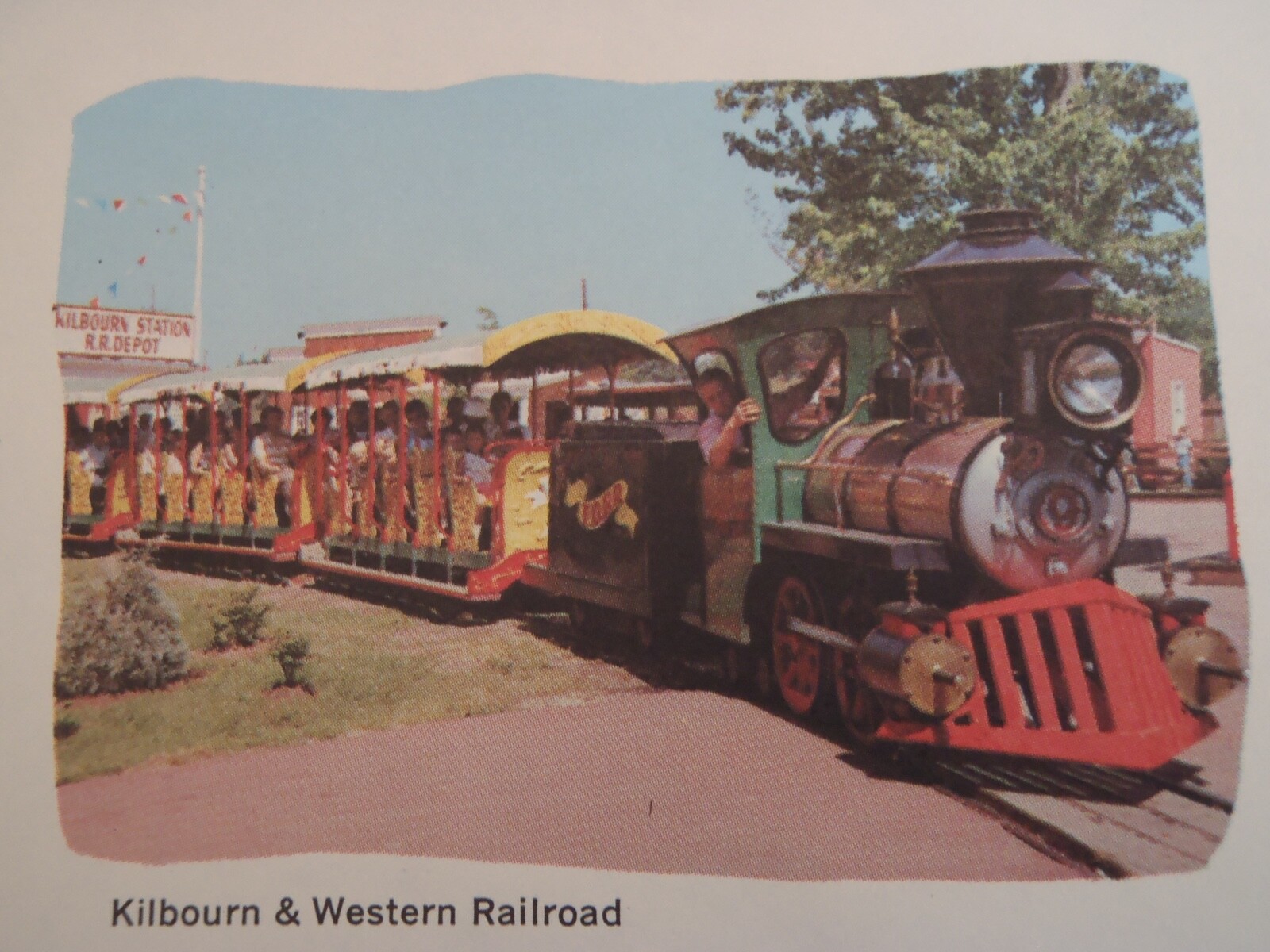 Fort Dells Wisconsin Dells Wisconsin 1980's Aerial Park View Park ...