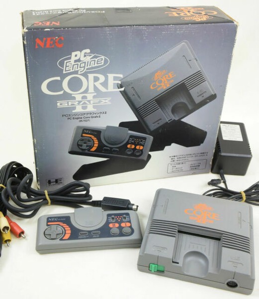 NEC PC Engine Core Grafx 2 Coregrafx Pi-tg7 Console Japan Tested ...