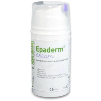 Epaderm Cream 50g Pump Moisturises Dry Skin Eczema Psoriasis Emollient ...