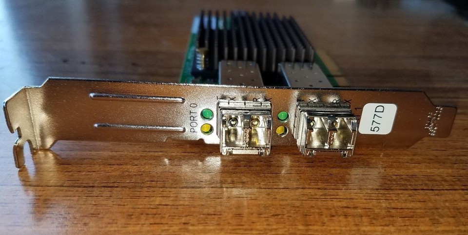 IBM 577D Dual Port FC Adapter PCI-E 10N9824 ADAPTER W/ SFP+ | eBay