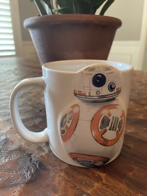 Star Wars BB-8 Mug 20oz Raised 3D Coffee Tea Cup Lucasfilm Ltd. Vandor ...