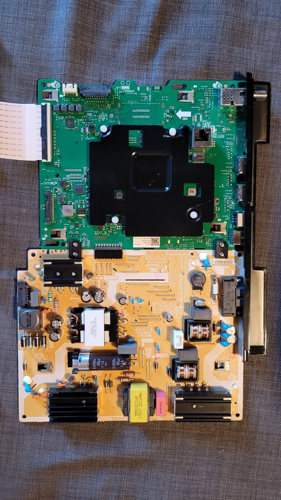 Samsung UN55TU7000FXZA Main Board 55TU7000F-438B BN96-54438B for sale ...