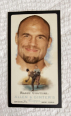 ALLEN & GINTER 2006, #310--RANDY COUTURE - UFC-CHAMP- RARE - BLACK ...