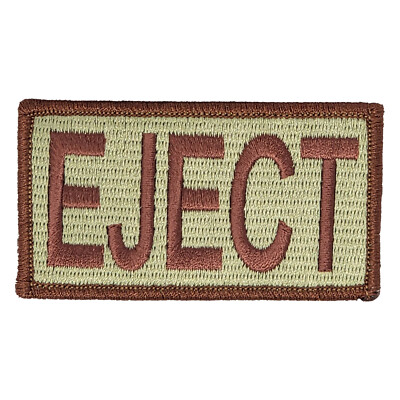 EJECT Duty Identifier Tab / USAF OCP Air Force Patch | eBay