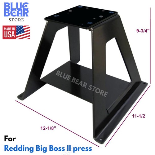 Heavy Duty Press Riser Bench Mount Reloading Stand for Redding Big Boss ...