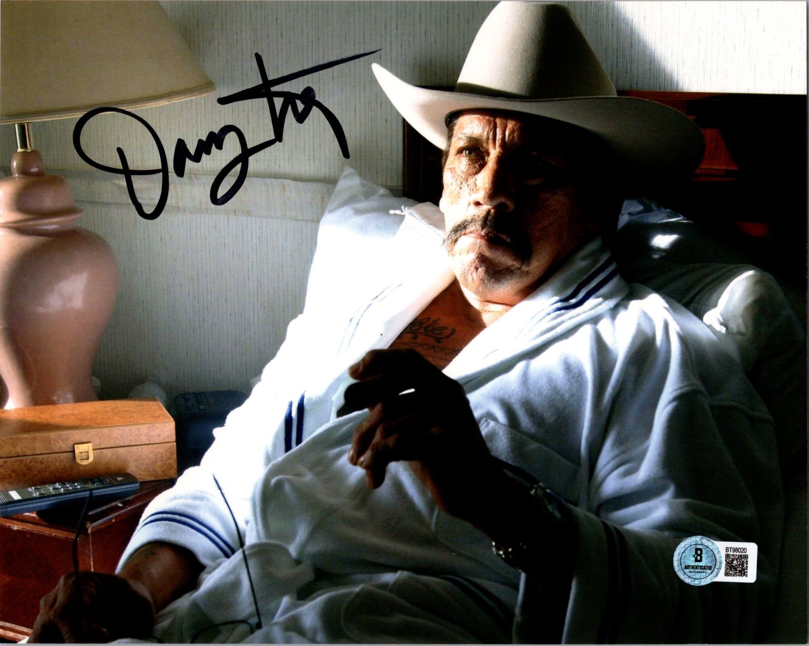 DANNY TREJO "TORTUGA" BREAKING BAD HAND SIGNED 8X10 BAS COA BT98020 | eBay