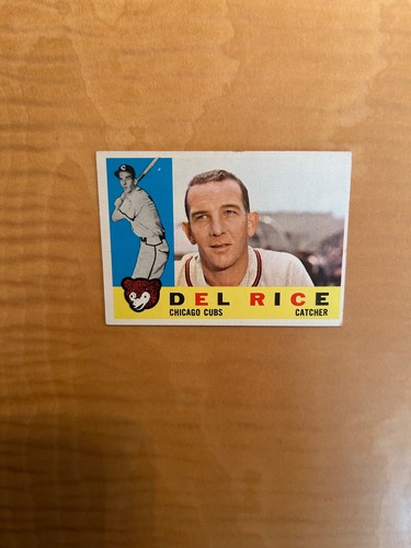 1960 TOPPS BASEBALL #248 DEL RICE!! $1 SHIPPING!! | eBay