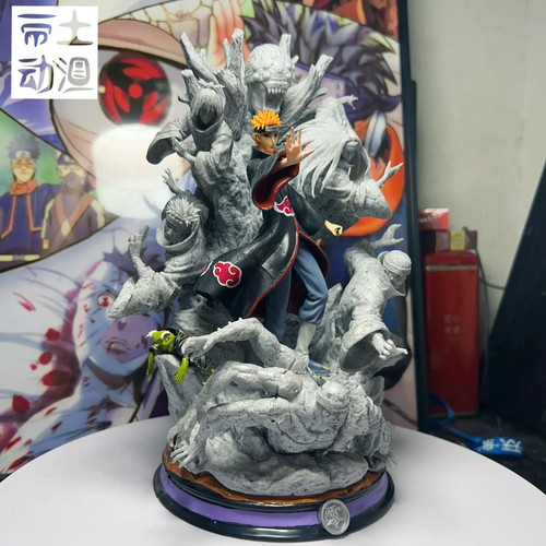 27cm Pain Figures Naruto Anime Figure Pain Model GK PVC Statue Figurine ...
