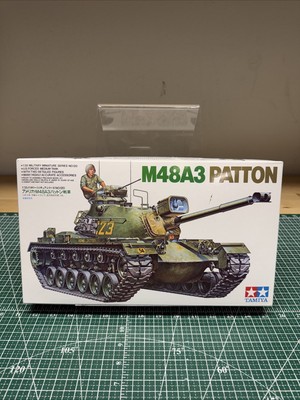 Tamiya 1:35 US M48A3 Patton Tank Plastic Model Kit 35120 Brand New | eBay