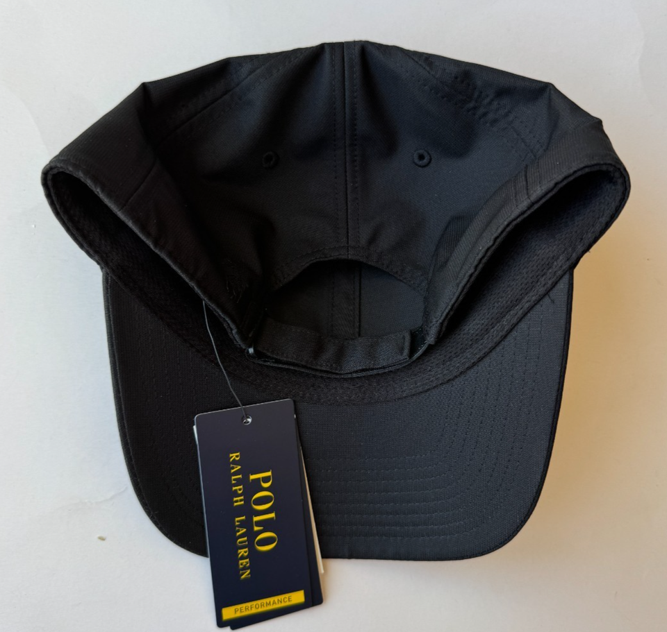 Polo Ralph Lauren Men's Performance Ball Cap Hat Black | eBay
