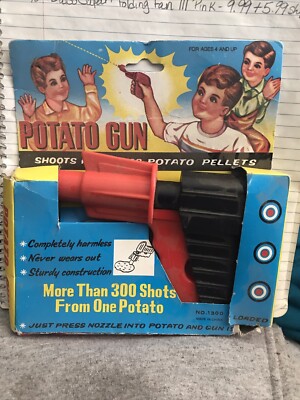 Potato Gun Completely harmless Never Wears Out Sturdy Construction | eBay