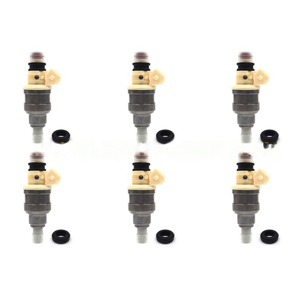 6 x Fuel Injectors for Mitsubishi V6 3.0 PAJERO GALANT 6G72 B210H 6080 ...
