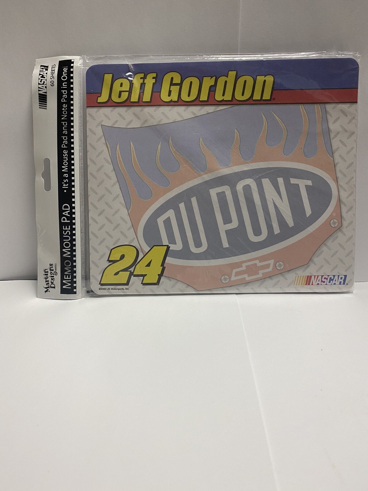 2003 Martin Designs Jeff Gordon #24 Dupont NASCAR 60 PG Memo Notepad ...