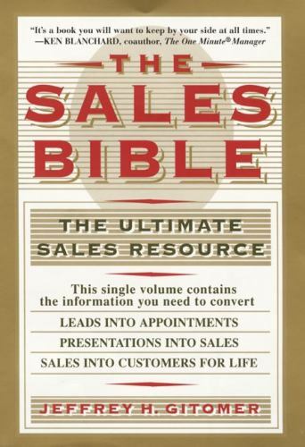 The Sales Bible by Jeffrey Gitomer (1994, Hardcover) 9780688133641| eBay