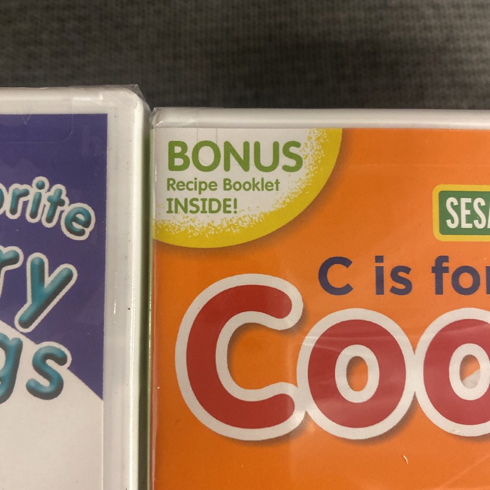 Sesame Street Kid’s Favorite Country Songs & C Is For Cooking, Kid DVD ...