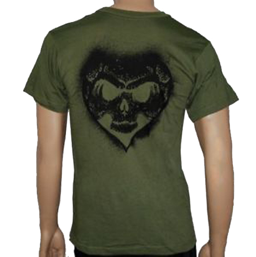 ALEXISONFIRE - Stencil Green T-shirt - NEW - YOUTH MEDIUM ONLY | eBay