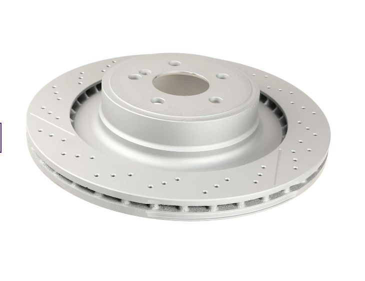 Mercedes Rear Brake Disc Rotors Set Of 2 For 2010-2018 C63,CLS63,E63 ...