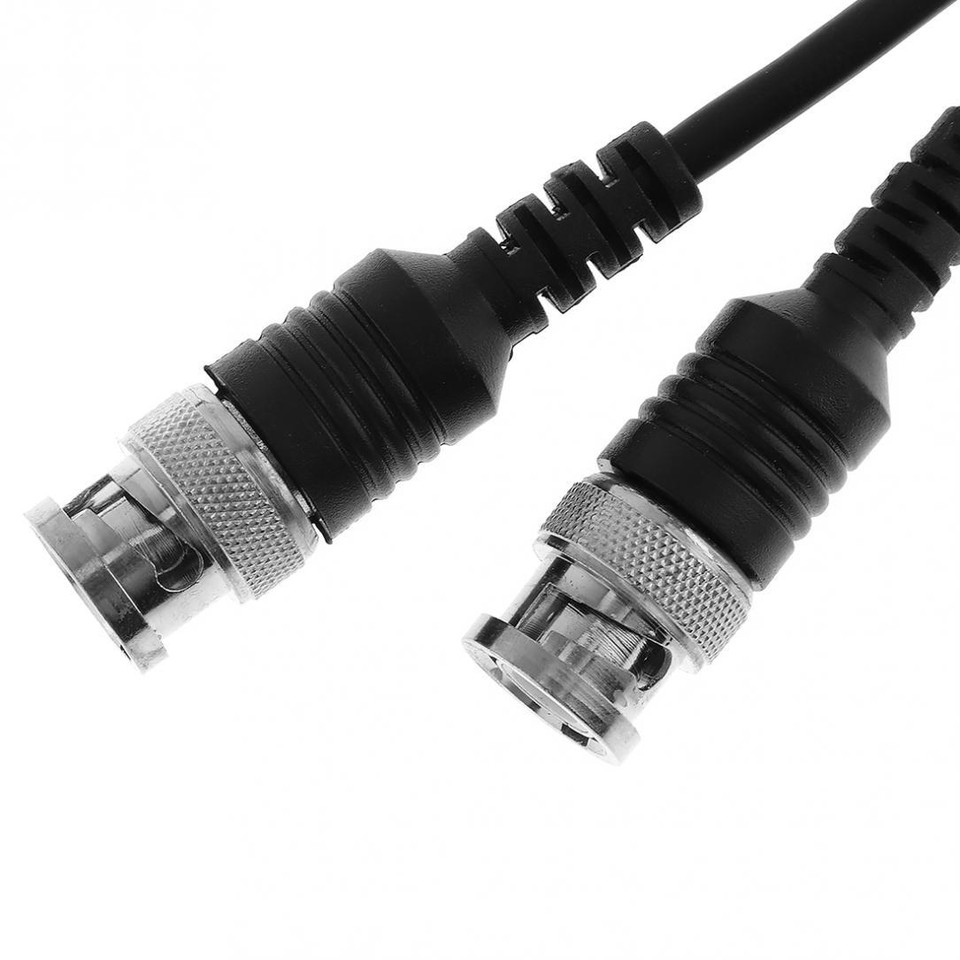 Oscilloscope Probes BNC to Mini Test Clips, BNC to BNC Cable Leads 2 ...