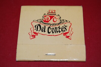 Del Conte's Restaurant on PCH in Torrance, CA Vintage Full Unstruck ...