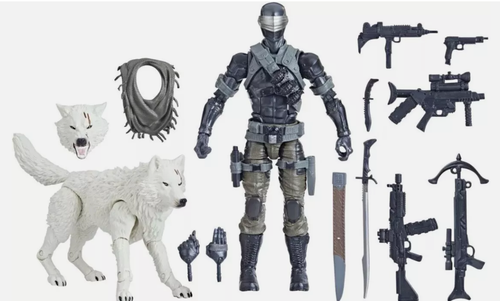 Hasbro GI Joe Classified Series 52 Snake Eyes and Timber 6" Action ...