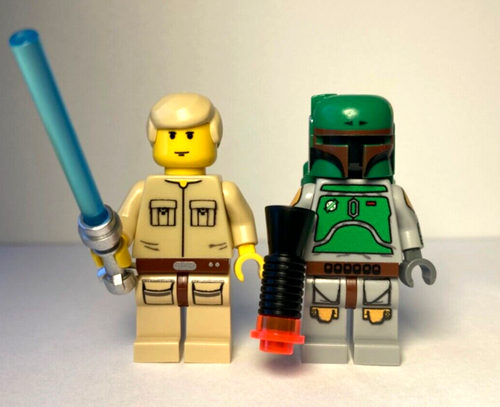 **NEW** REAL LEGO Starwars Cloud City Boba Fett & Luke Custom ...