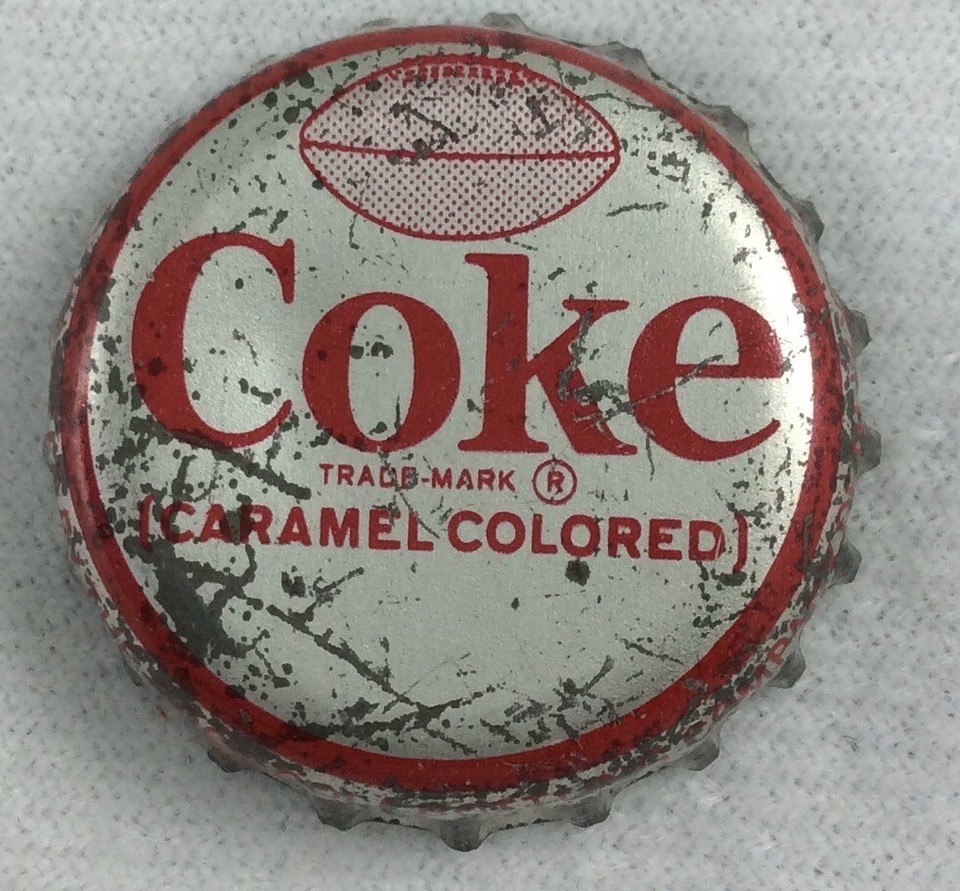 NFL 1966 Coke Football Bottle Cap-Mike Taliaferro, New York Jets ...