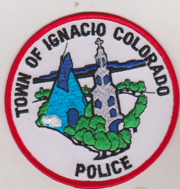 Town of Ignacio CO Police non shield shape patch | eBay