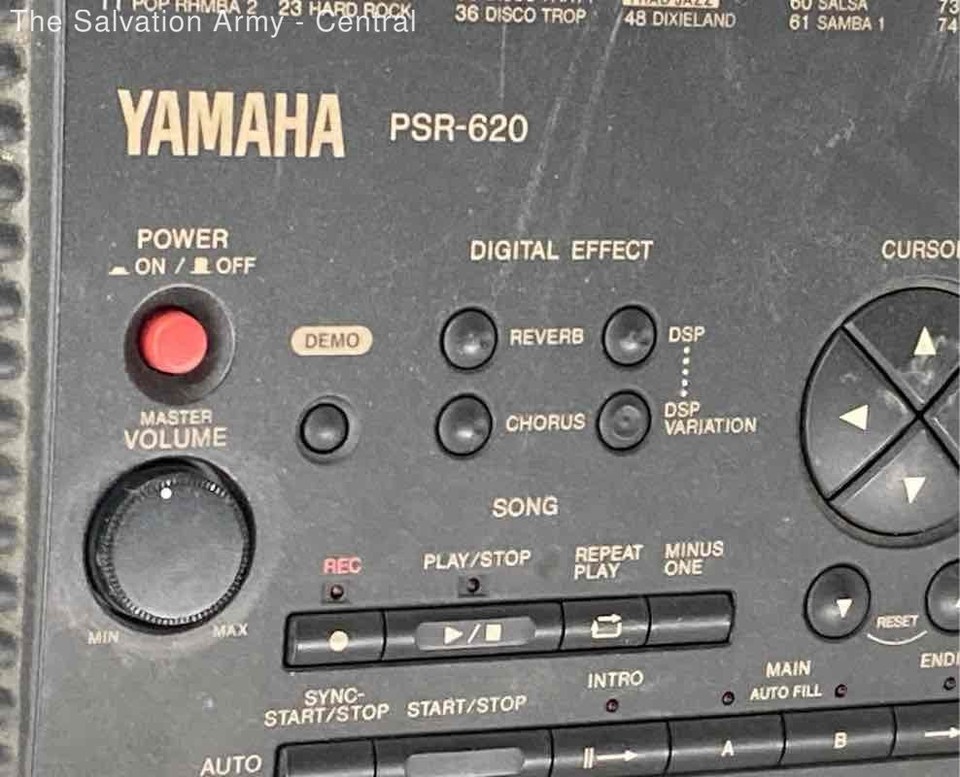 Yamaha PSR-620 Black Built-In Effect 61 Keys Electronic Keyboard | eBay