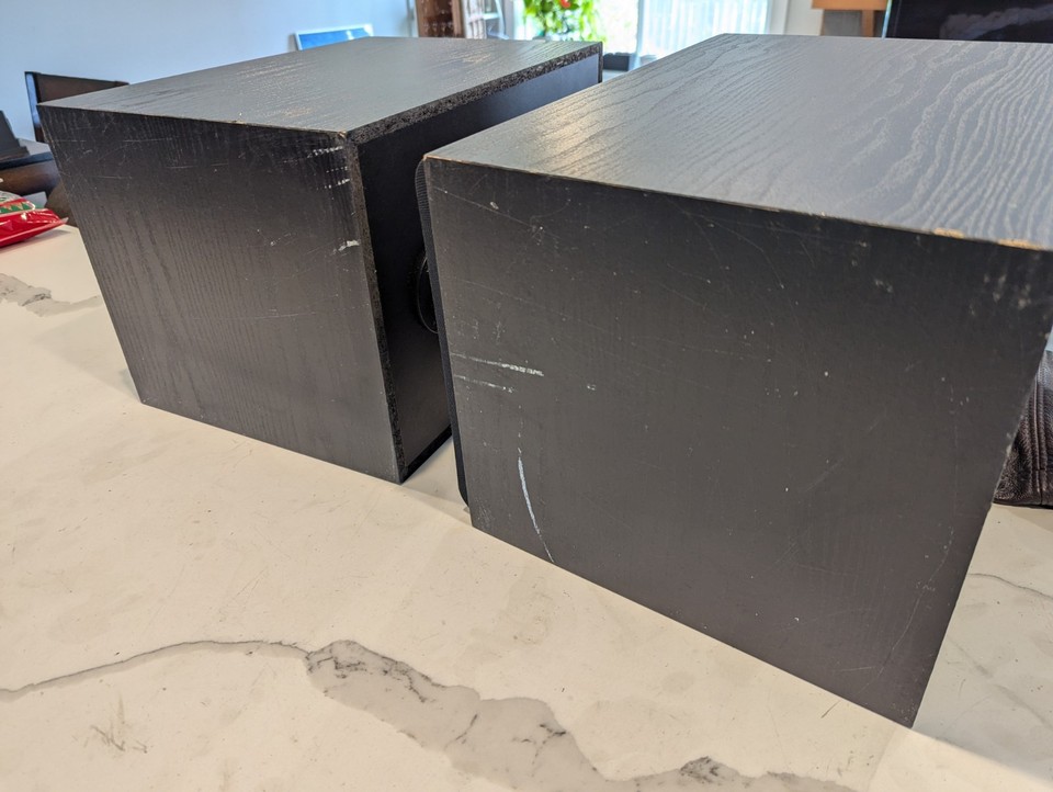 Altec Lansing pair Model 83 Acoustic Suspension 3 way Loud speakers ...