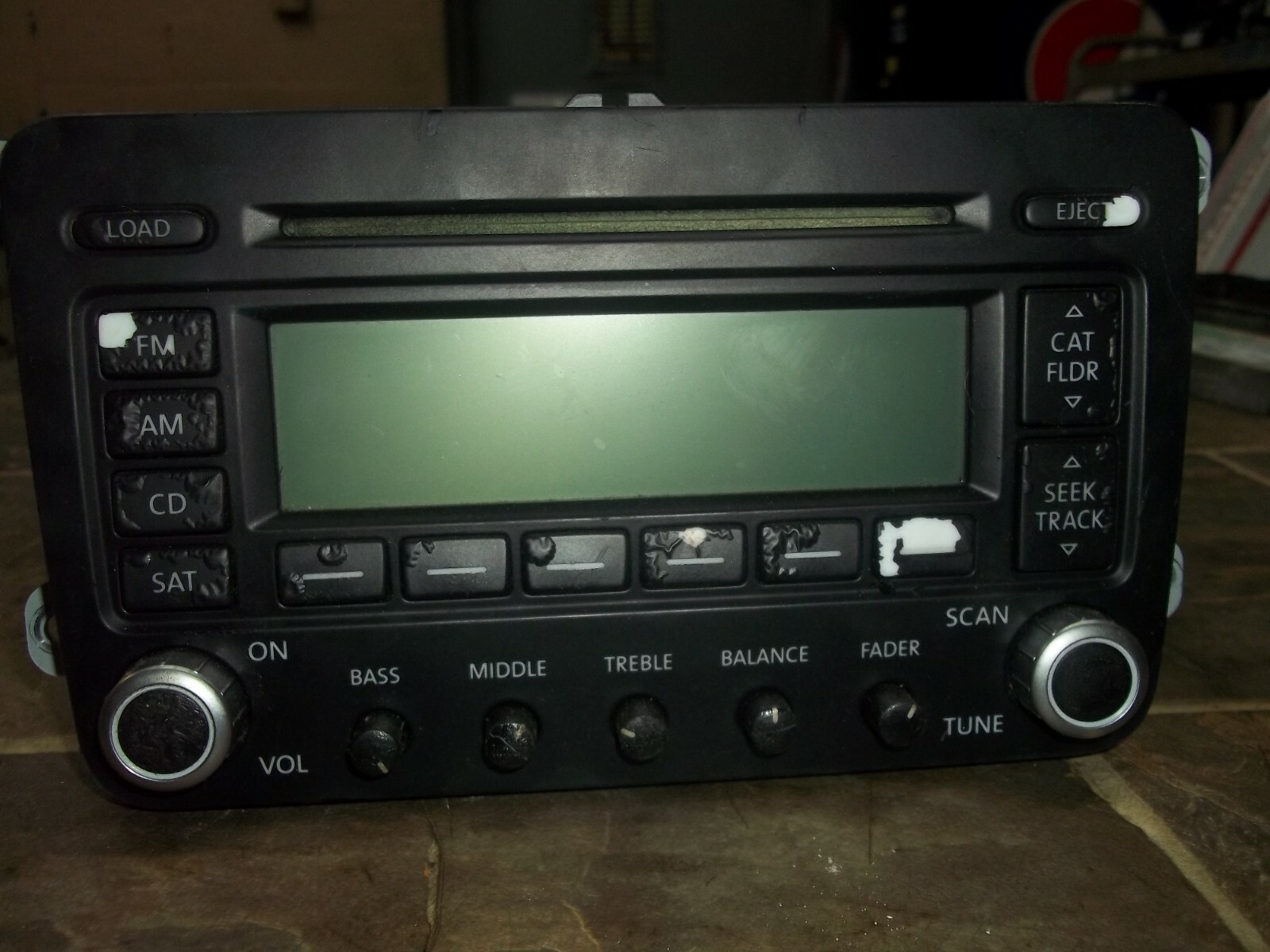2006-20010 VOLKSWAGEN GOLF JETTA PASSAT AM FM Radio 6 Disc CD Compact ...
