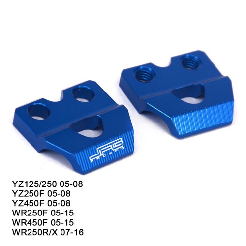 Motorcycle Brake Line Clamp CNC For YZ125 YZ250 YZ450F WR450F WR250R ...