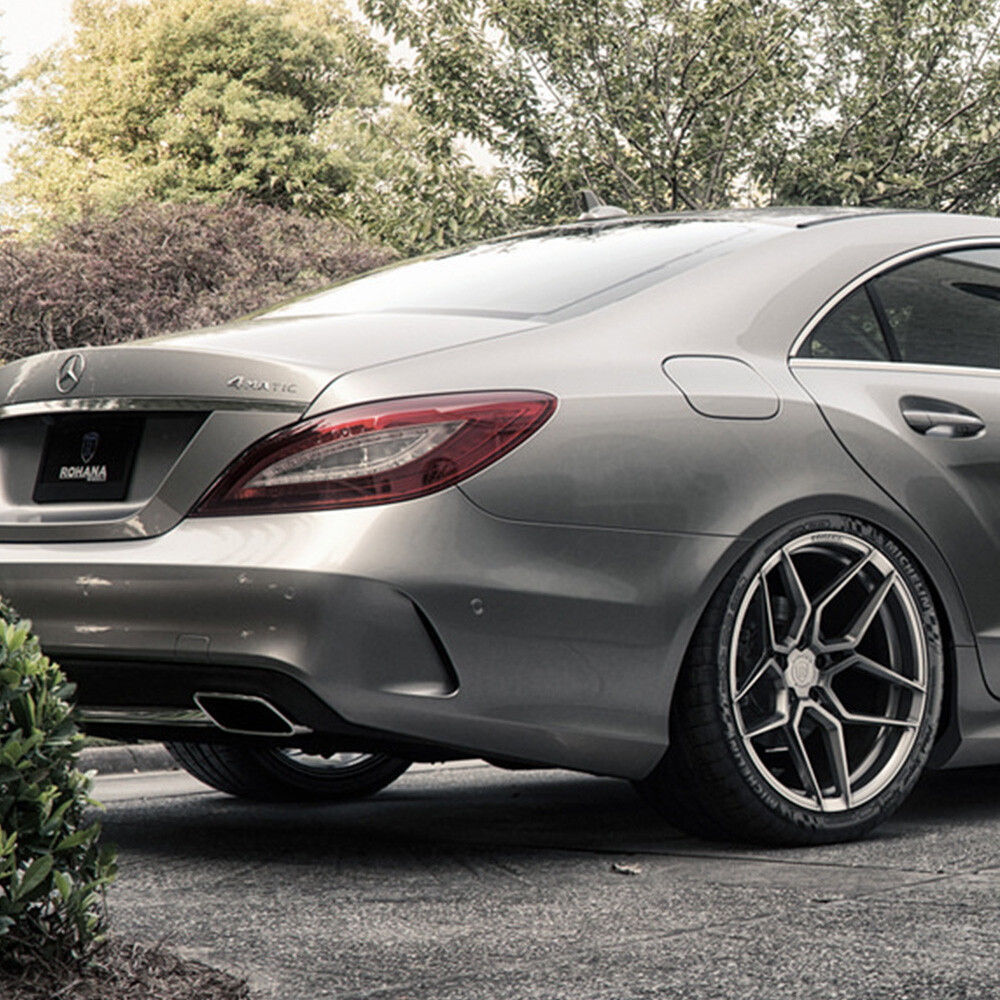 19" ROHANA RFX11 TITANIUM CONCAVE WHEELS RIMS FITS MERCEDES W205 C250 ...