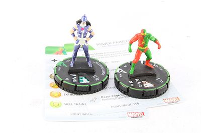 Heroclix Avengers Assemble Prime Power Princess 3-D Man Prime 031b 013b ...
