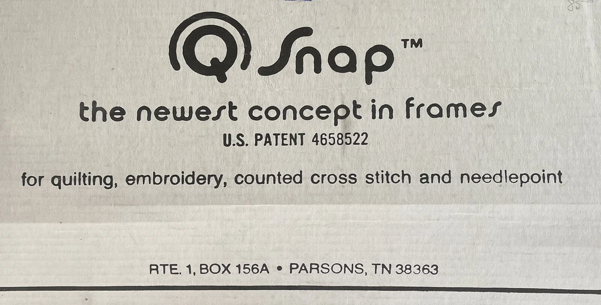 Q Snap Frames Cross Stitch