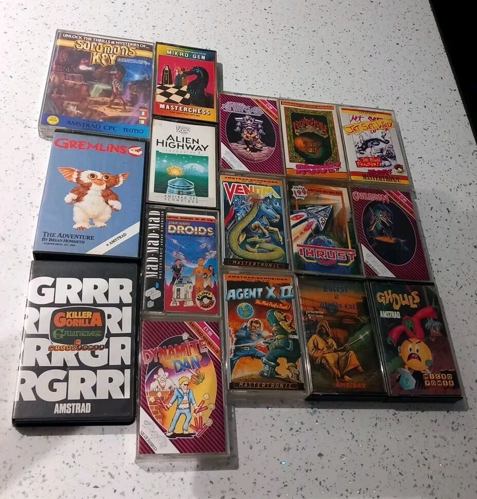 Amstrad CPC Games Collection Pick from list | eBay UK