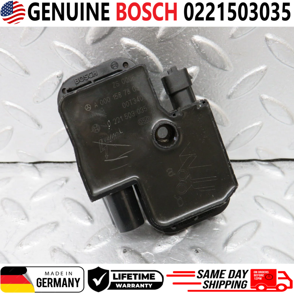 GENUINE BOSCH Ignition Coil For 1998-2011 Mercedes-Benz A0001587803 ...