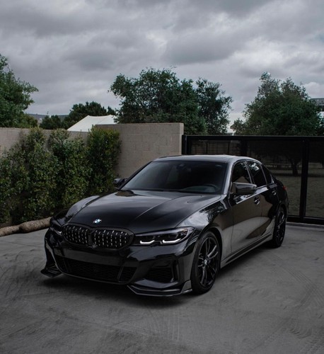 Black/Silver Diamond Front Kidney Grill Grille for BMW G20 330i M340i ...